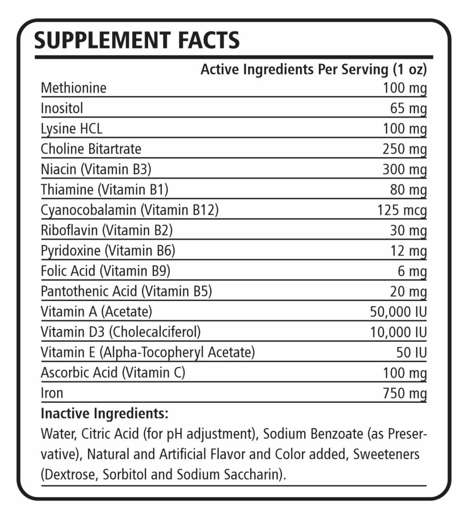 FERRUM PLUS - Iron Rich Blood Builder, Multivitamin & Amino Acids Daily ...